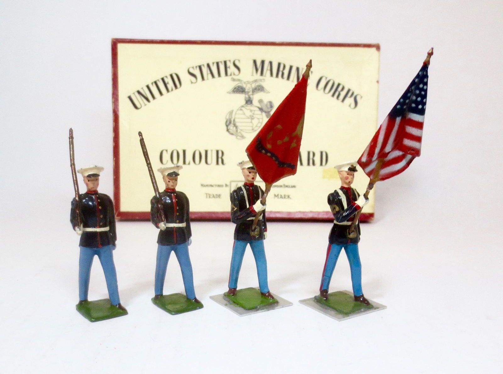 Britains #2101 U.s. Marine Corps Colour Guard