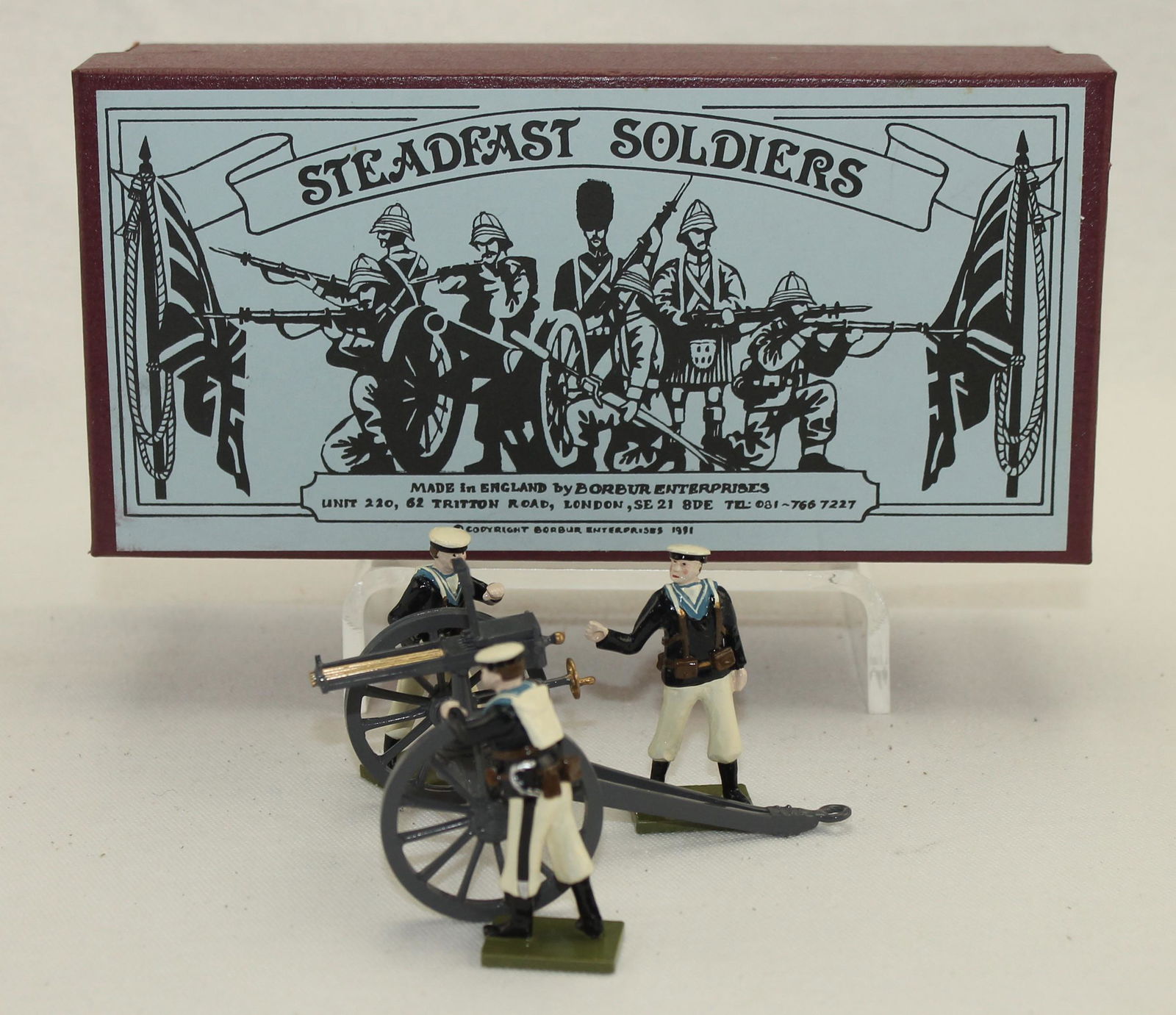 Steadfast Soldiers Set Gardner Machine Gun