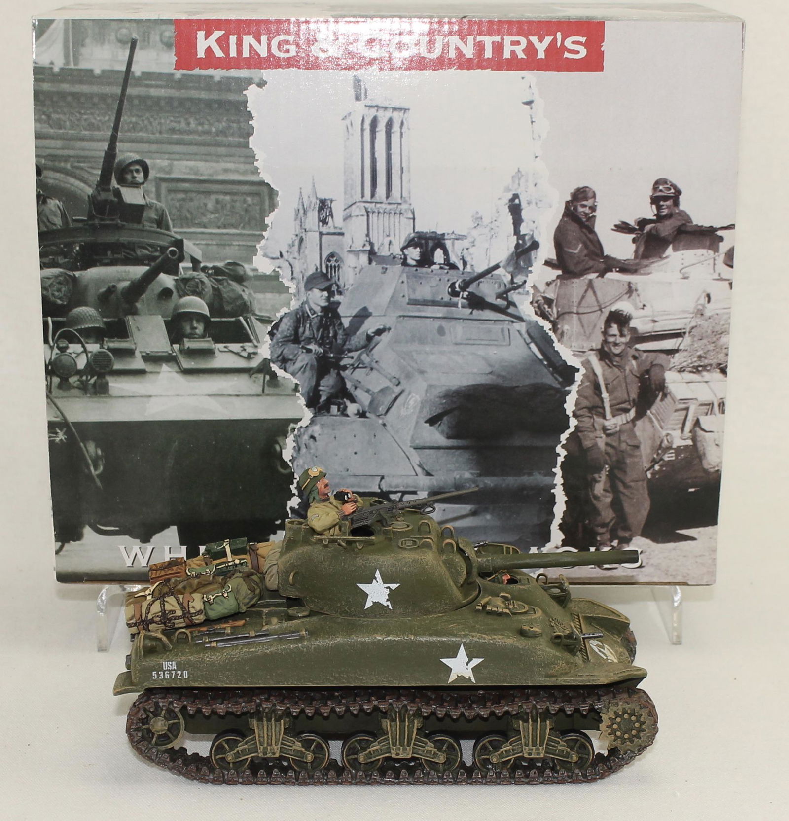 King & Country Set Sherman Tank
