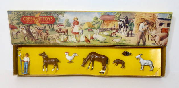Boxed Crescent Farm Animals Set