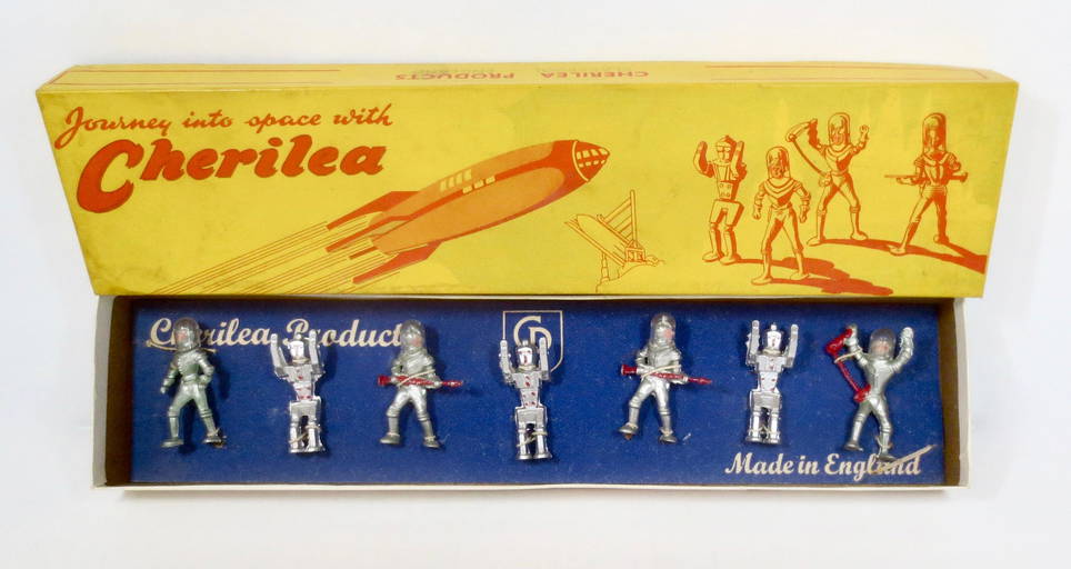 Cherilea Rare #1001 Spacemen Boxed Set