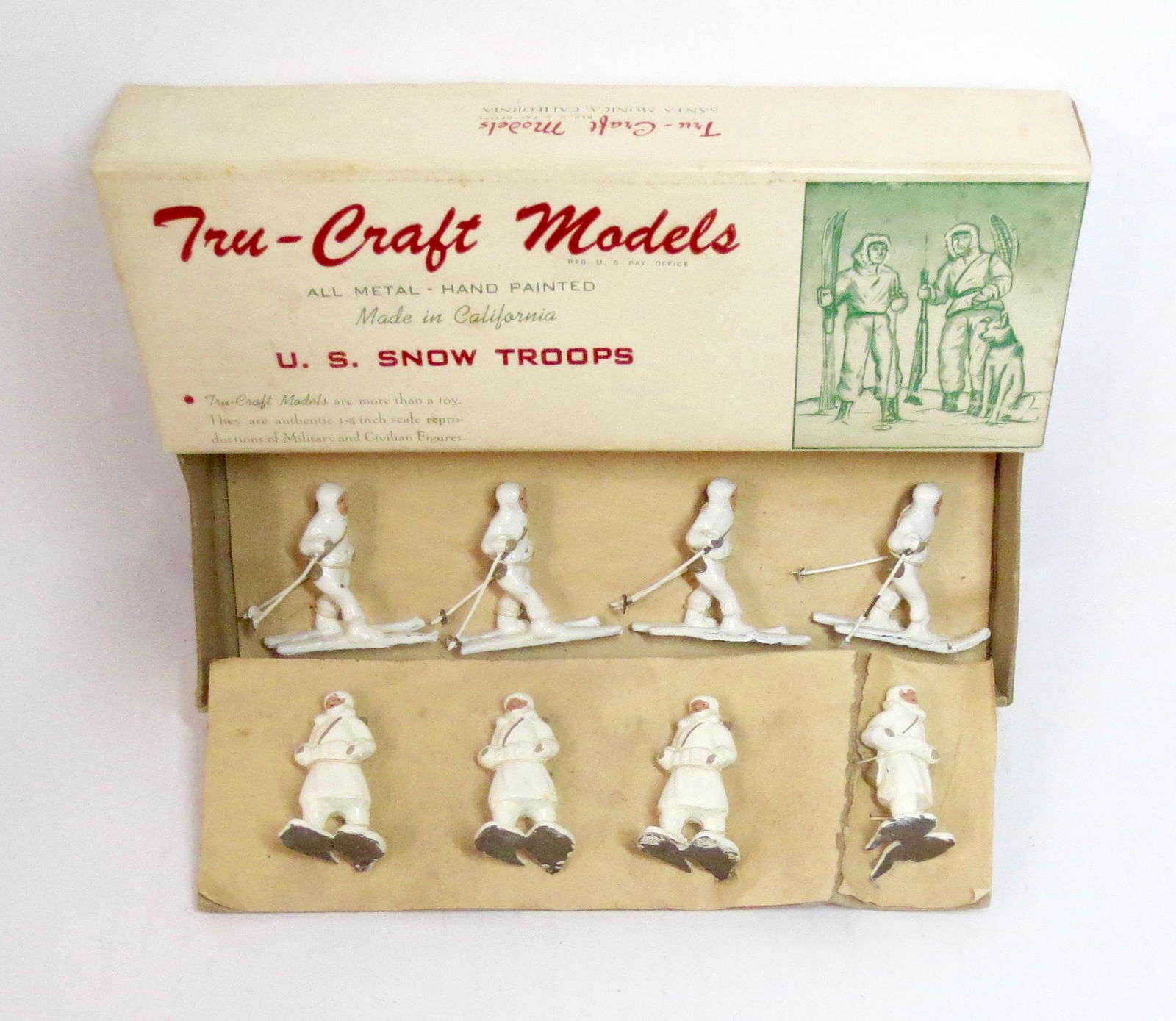 Tru-Craft U.S. Snow Troops - Nov 08, 2020 | Old Toy Soldier Auctions ...
