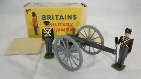 Britains #2152 British Infantry Waterloo Cannon