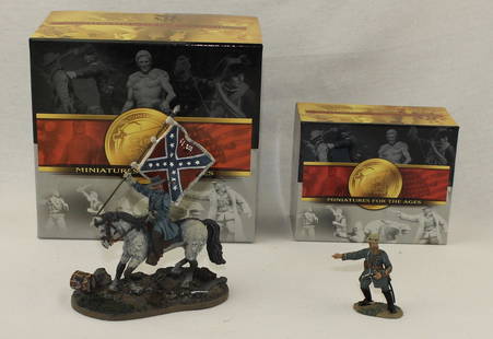 Lot Of 2: Civil War Prints Depicting General Lee By