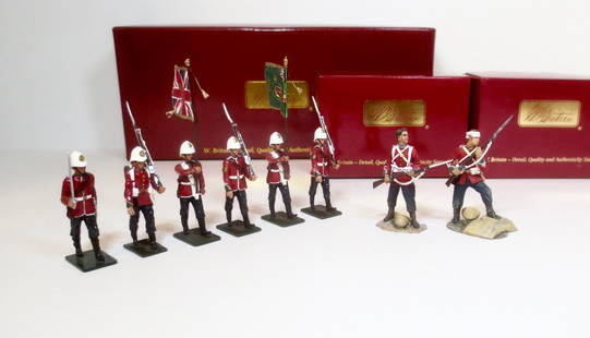Britains 24th Regiment Of Foot 1879 Sets