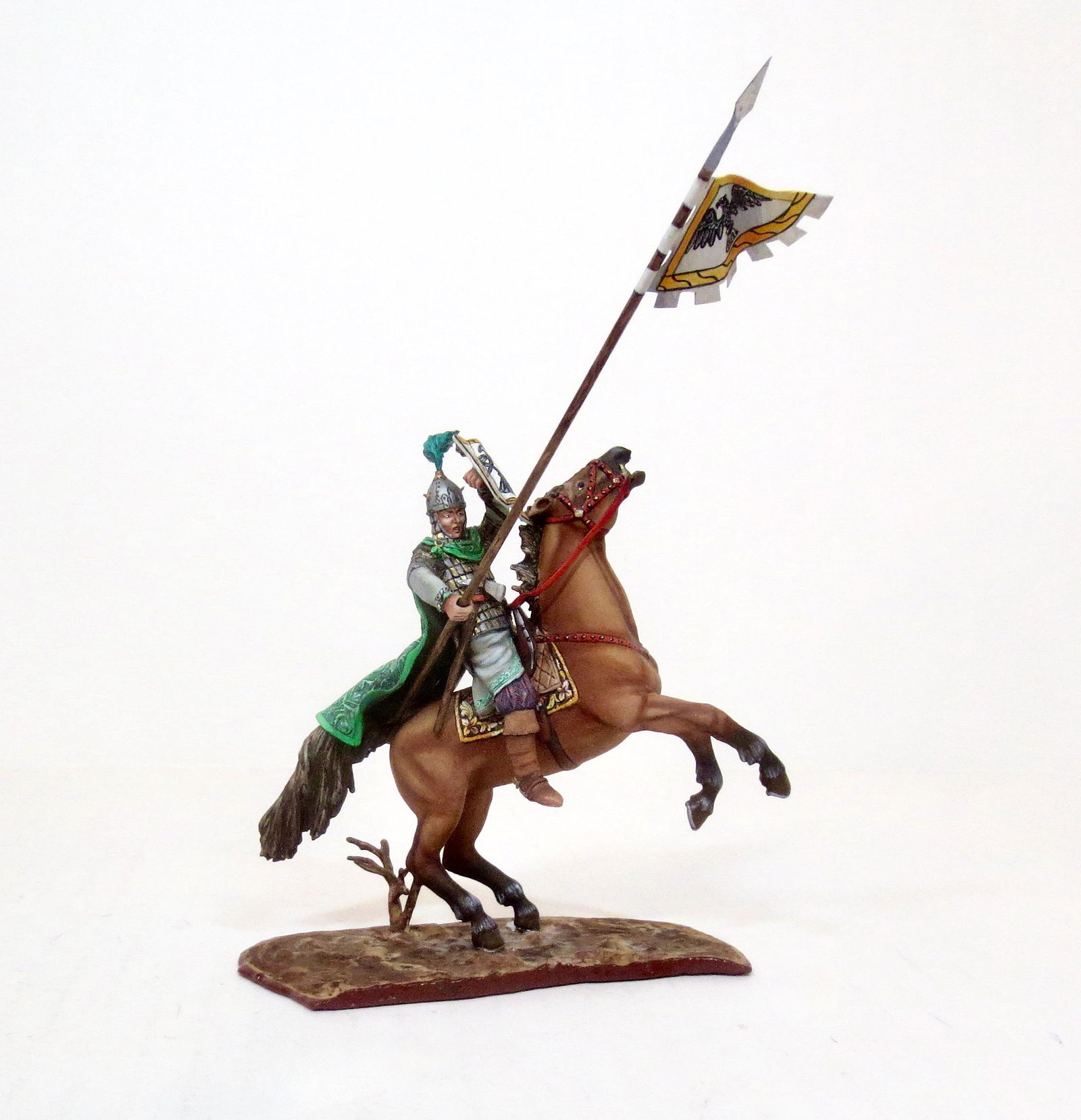 St. Petersburg Prussian Lancer on Rearing Horse - Jul 31, 2021 | Old ...