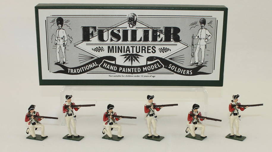 Fusilier Miniatures Set British Infantry Firing - Sep 18, 2021 | Old ...