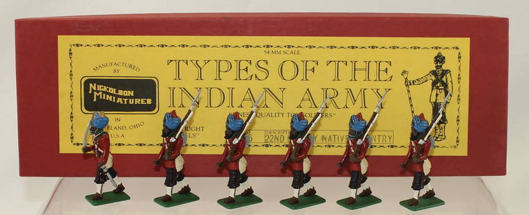 Nicholson Miniatures 22nd Bombay Infantry