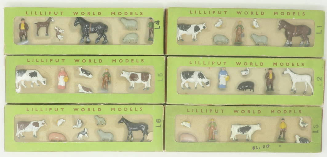 Britains Lilliput Farm Series In Original Boxes