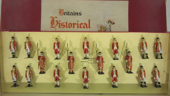 Britains Set #1475 State Coach Attendants.