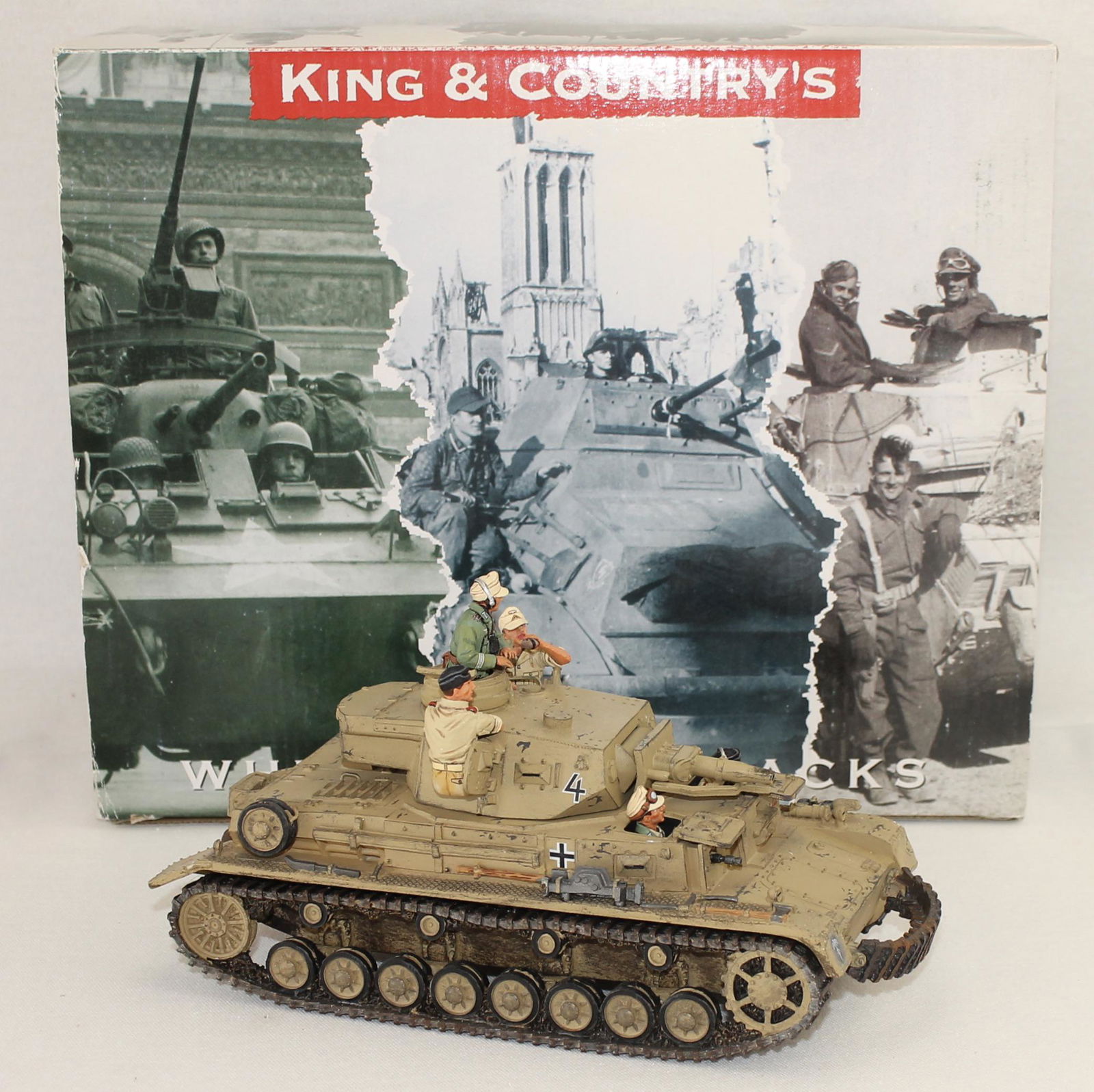 King & Country Ak040 Panzer Iv Tank