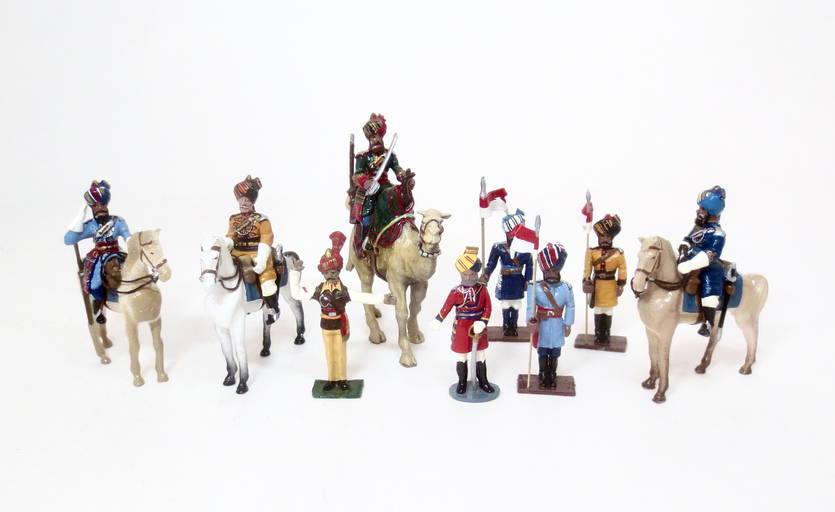 British Colonial Regiments In India