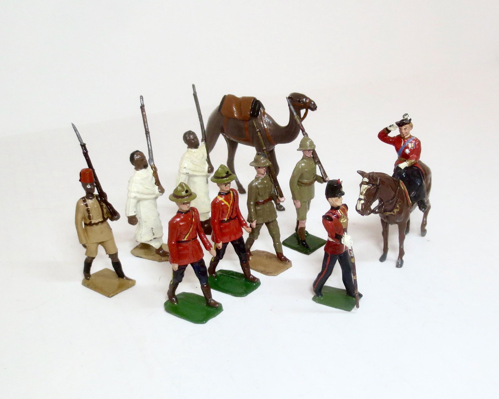Britains Figures From Assorted Regiments