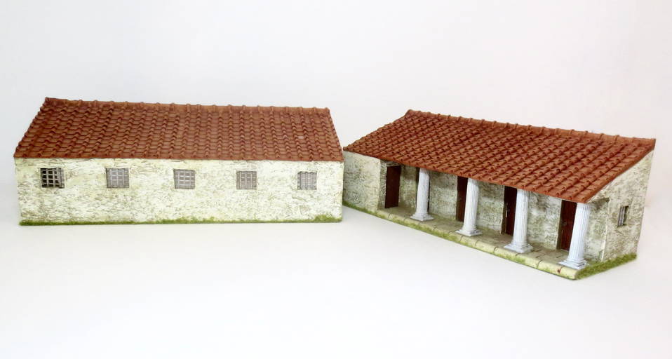 J.G. Miniatures Roman Fort Barracks - May 15, 2022 | Old Toy Soldier ...