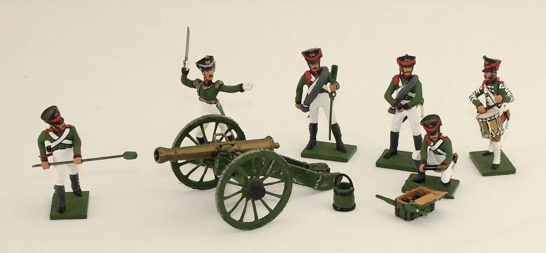 Niena Studio Napoleonic Gun Team (#1294) on Jun 02, 2022 | Old Toy ...