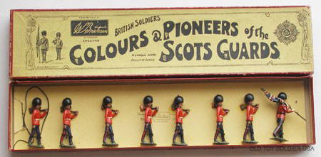 Britains Set # 82 Colours, Pioneers Scots Guards