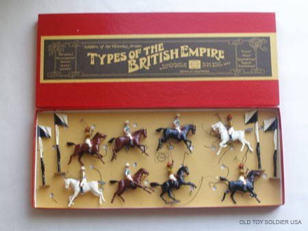 Hocker Set # 97 Anglo Indian Polo Match Box