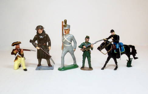 Assorted Single Figures U.s. Regiments