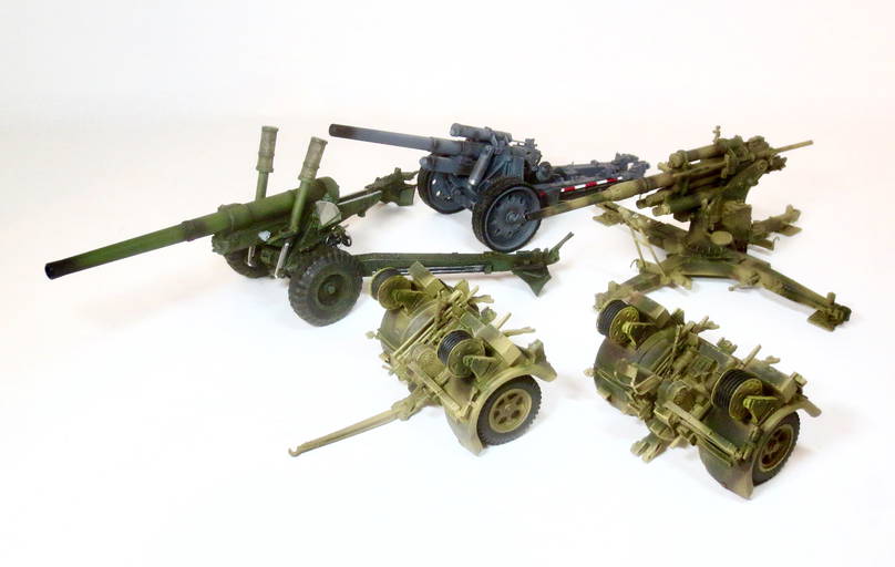 Assorted Field Artillery Types (#1164) on Feb 03, 2023 | Old Toy ...