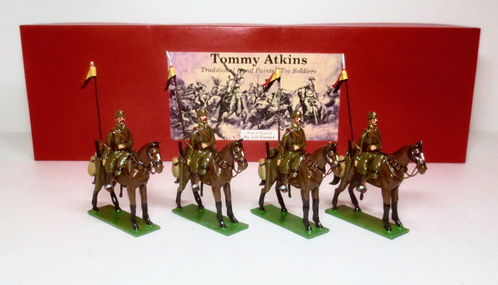 Tommy Atkins Belgian Cavalry 1918 (#1408) on Feb 03, 2023 | Old Toy Soldier Auctions USA in PA