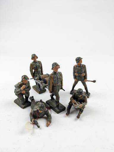 Lineol Swiss Pre War Various Poses 7cm