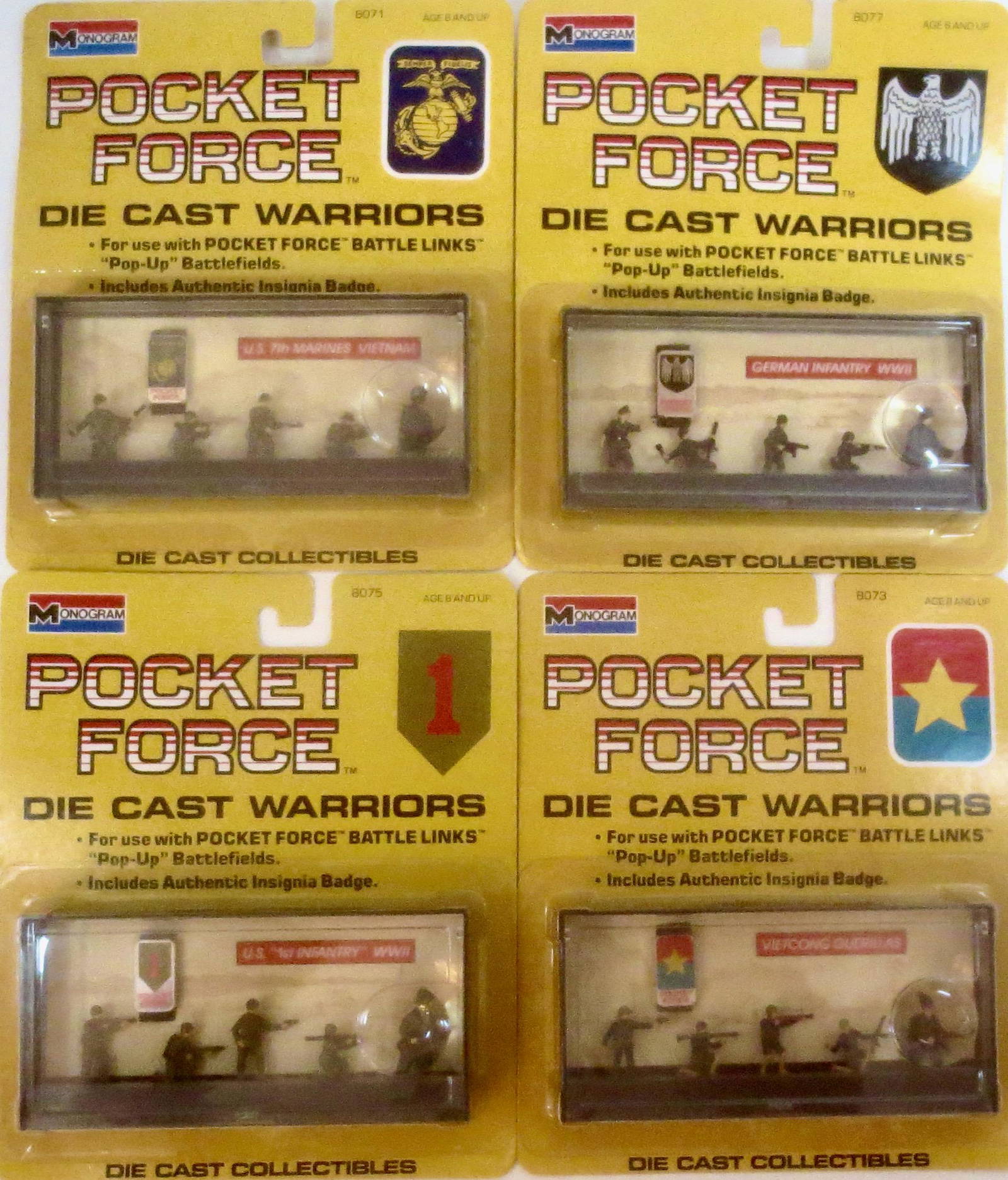 Monogram Pocket Force Diecast Sets Auction