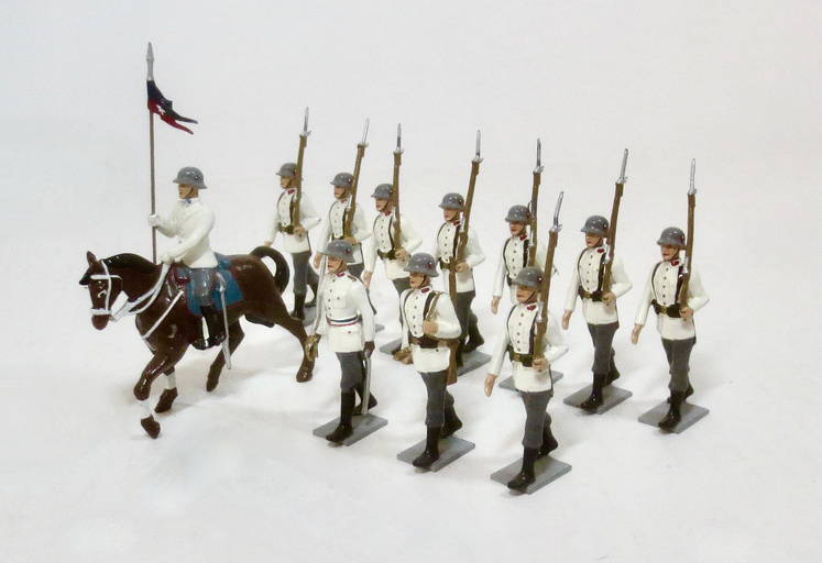 Hiriart Regimental Infantry With Mounted Lancer