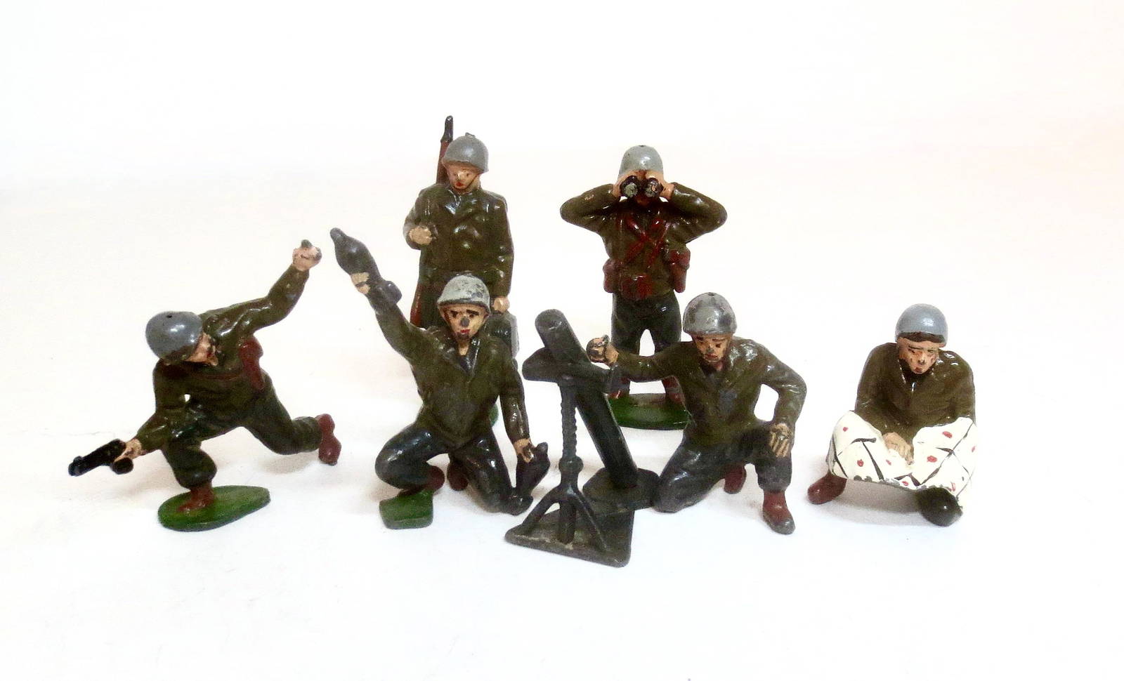 Timpo Ww2 U.s. Infantry Figures Auction