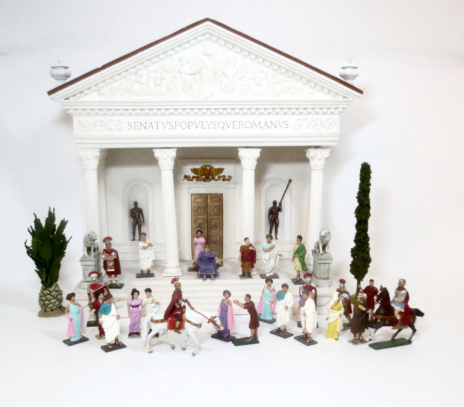 Roman Senate, Caesar And Romans Auction