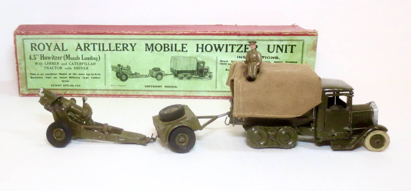 Britains #1727 Royal Artillery Mobile Howitzer Auction