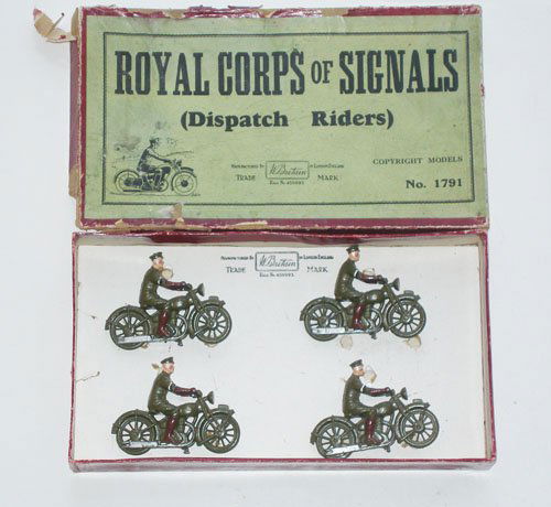 Britains Set # 1791 Royal Corps Of Signals Dispatch