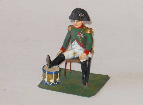 Stadden Rare Napoleon Seated With Foot On Drum