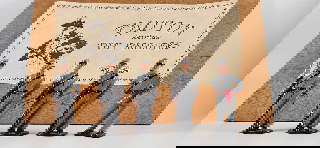 Ted Toy Soldiers Confederate Camp Life