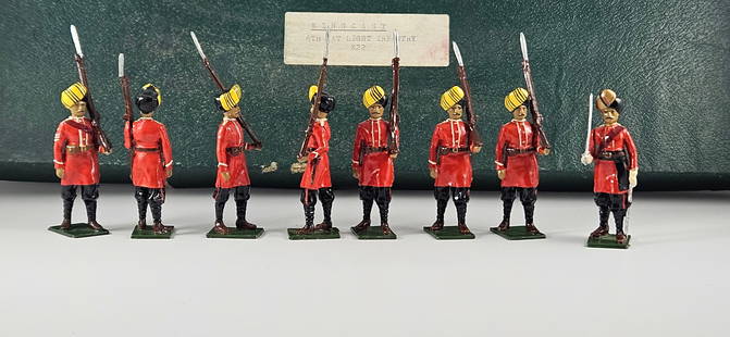 Kingcast Indian Army Toy Soldiers