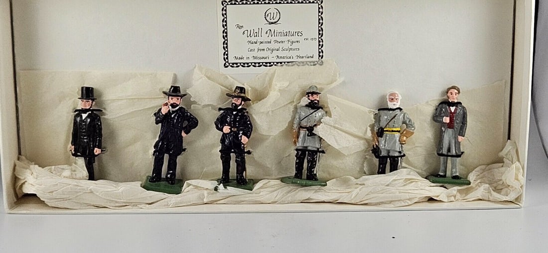 Ron Wall Miniatures American Civil War Leaders
