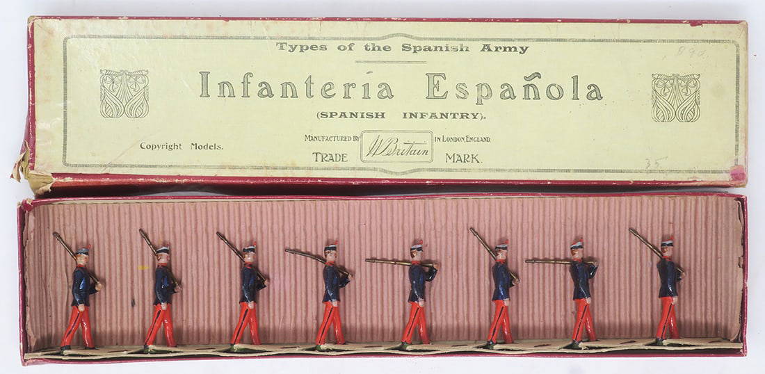 Britains Set #92, Spanish Infantry Auction
