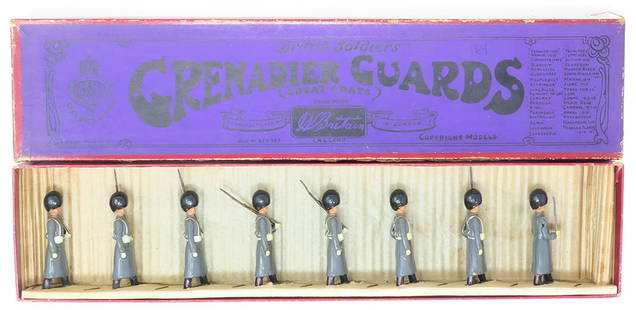 Britains Set #111 Grenadier Guards At Attention Auction