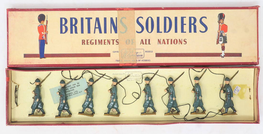 Britains Set #1435, Italian Infantry Auction