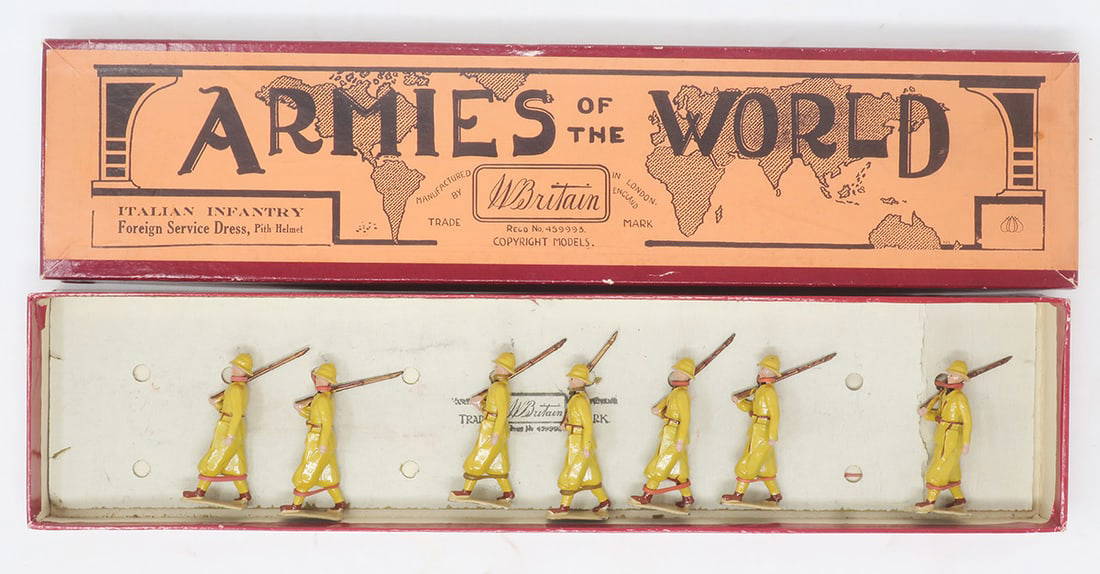 Britains Set #1436, Italian Infantry Auction