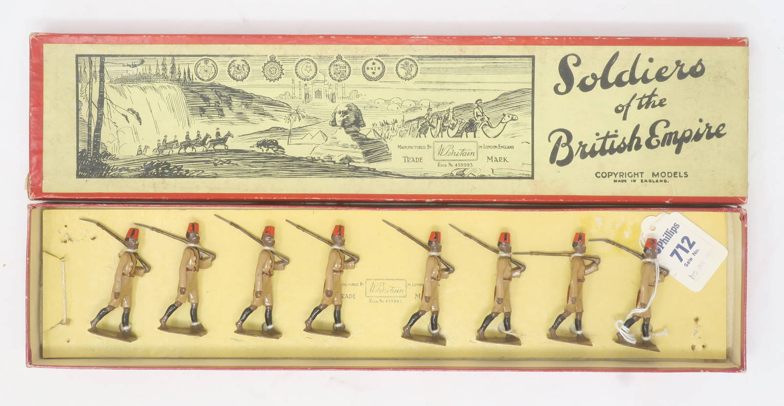 Britains Set #225, King's African Rifles Auction