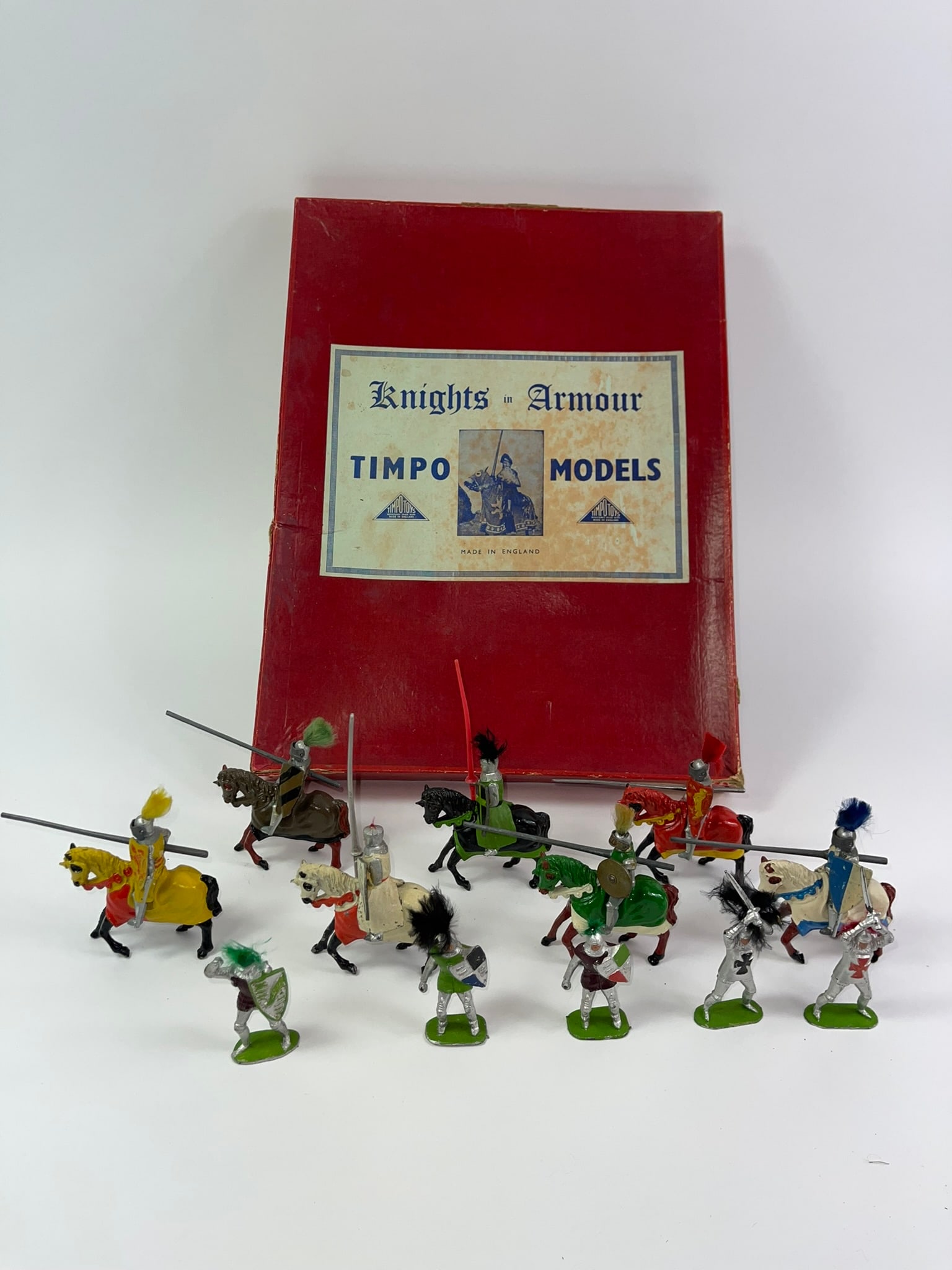 Timpo Knights In Armor Boxed Set Auction