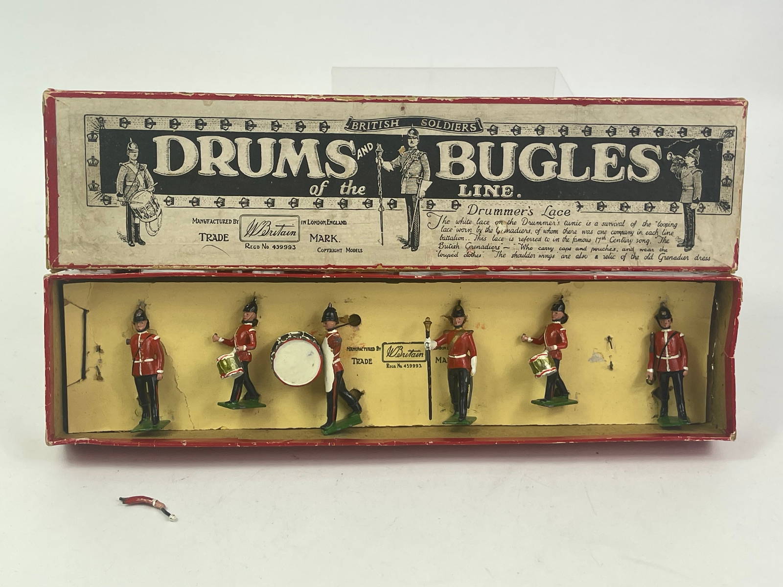 Britains Drum & Bugles Of The Line Set #30 Auction