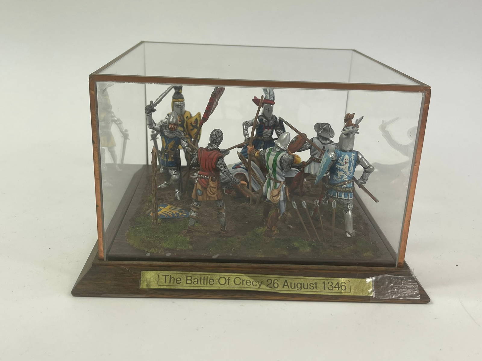 The Battle Of Crecy 26 August 1347 Diorama Auction