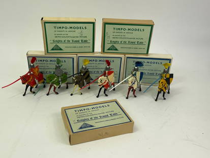 Timpo Knights In Armor Boxed Sets Auction