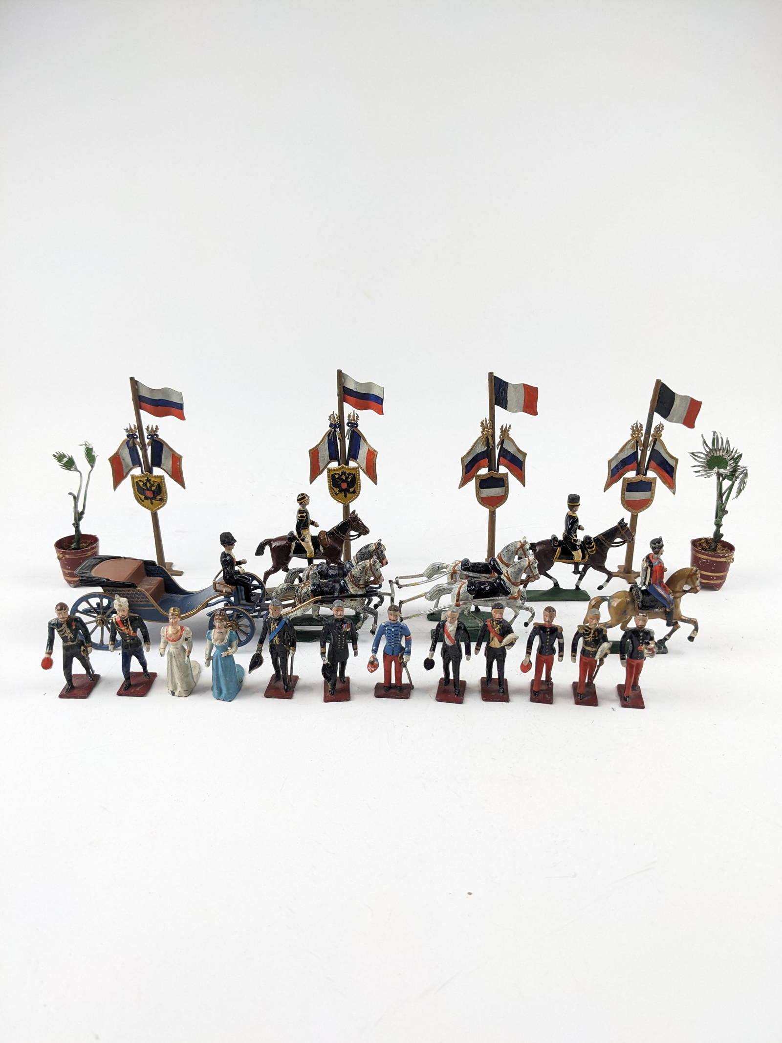 Mignot French Royal Procession With Carriage Auction