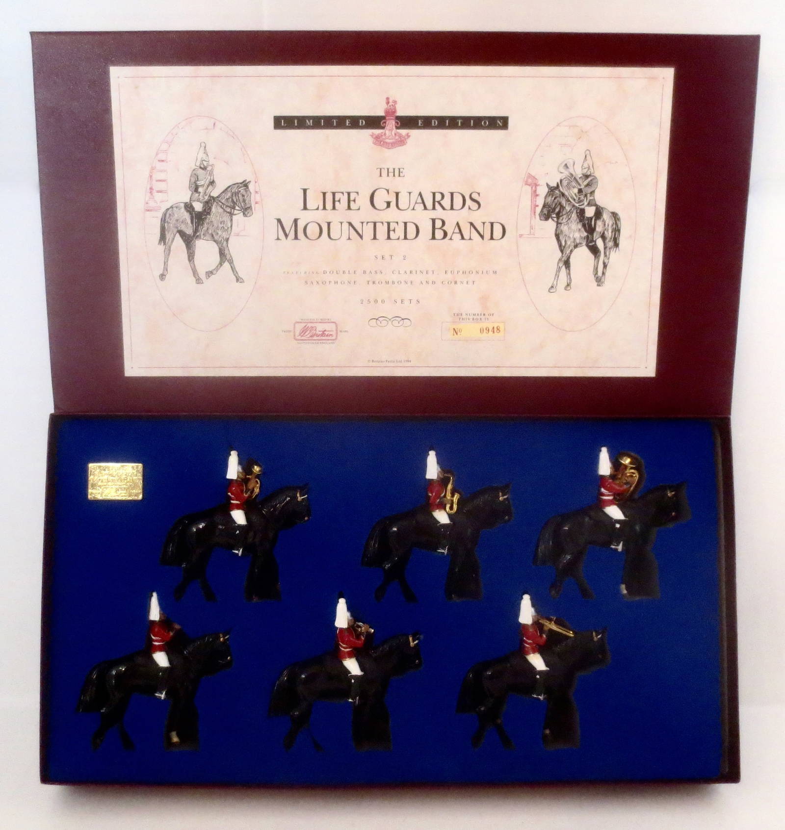 Britains Mounted Lifeguards Band Auction