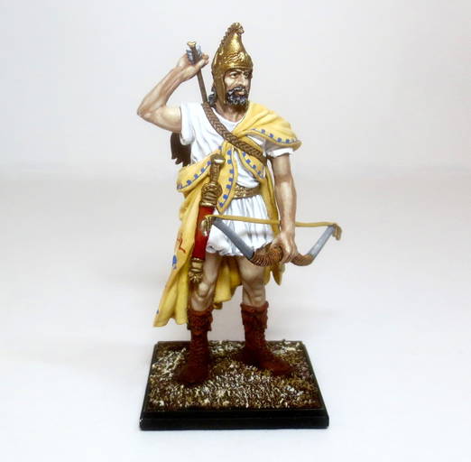 Lead Army Ancient Bowman Drawing An Arrow