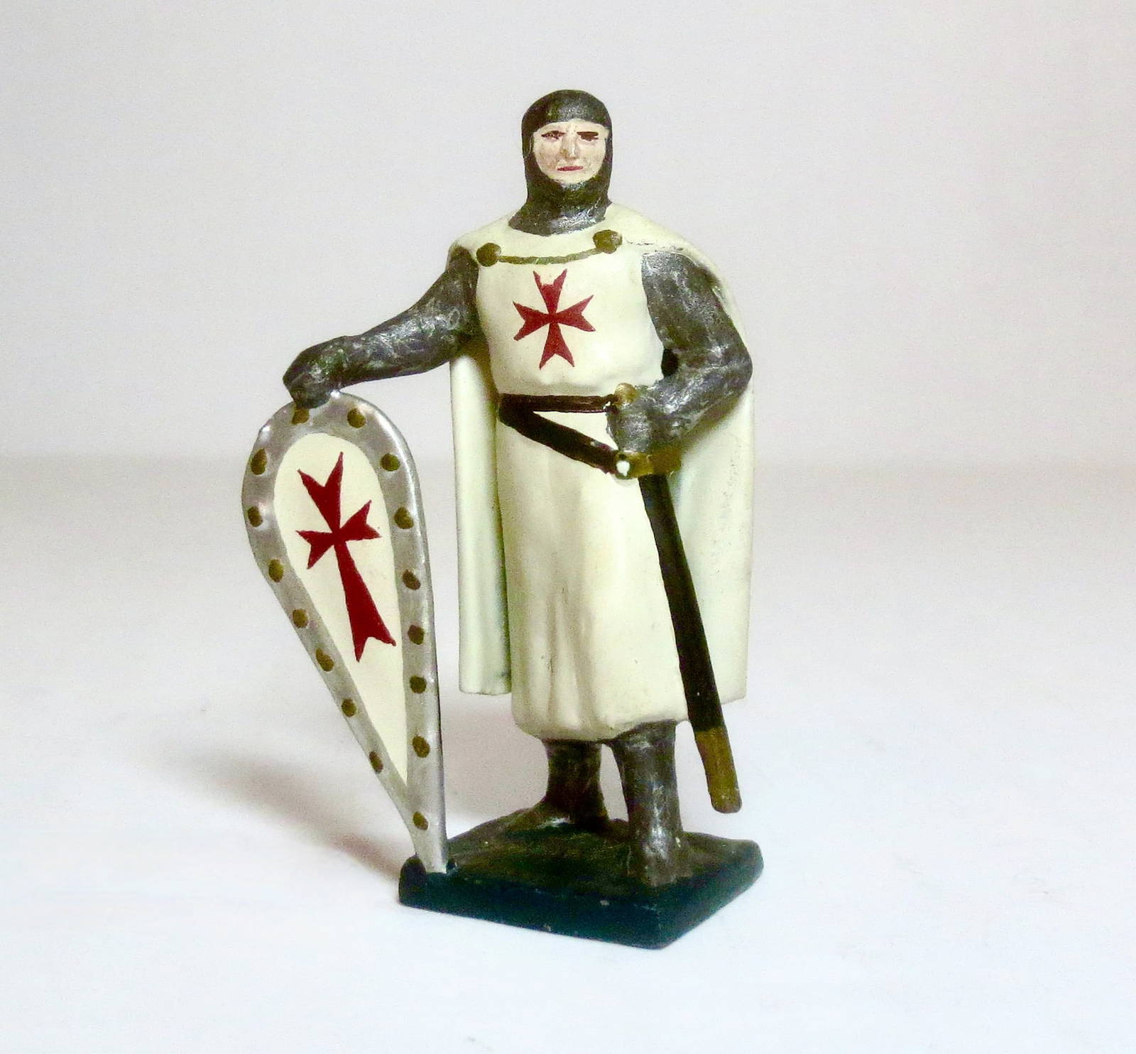 J.p. Thomas Jr. Rare English Templar Knight Auction