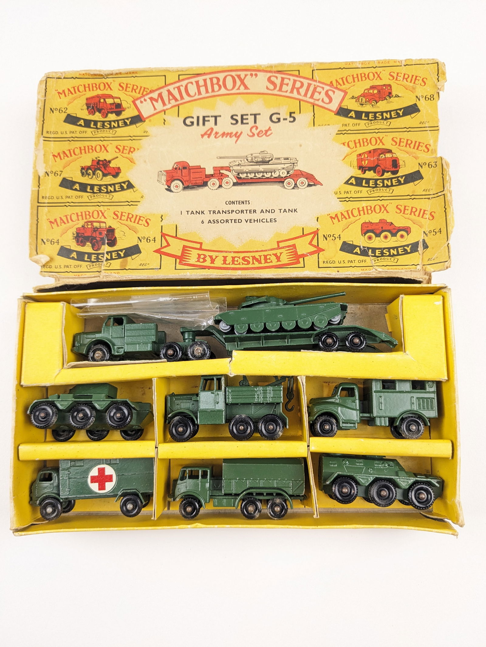 Matchbox Army Gift Set G-5 Auction