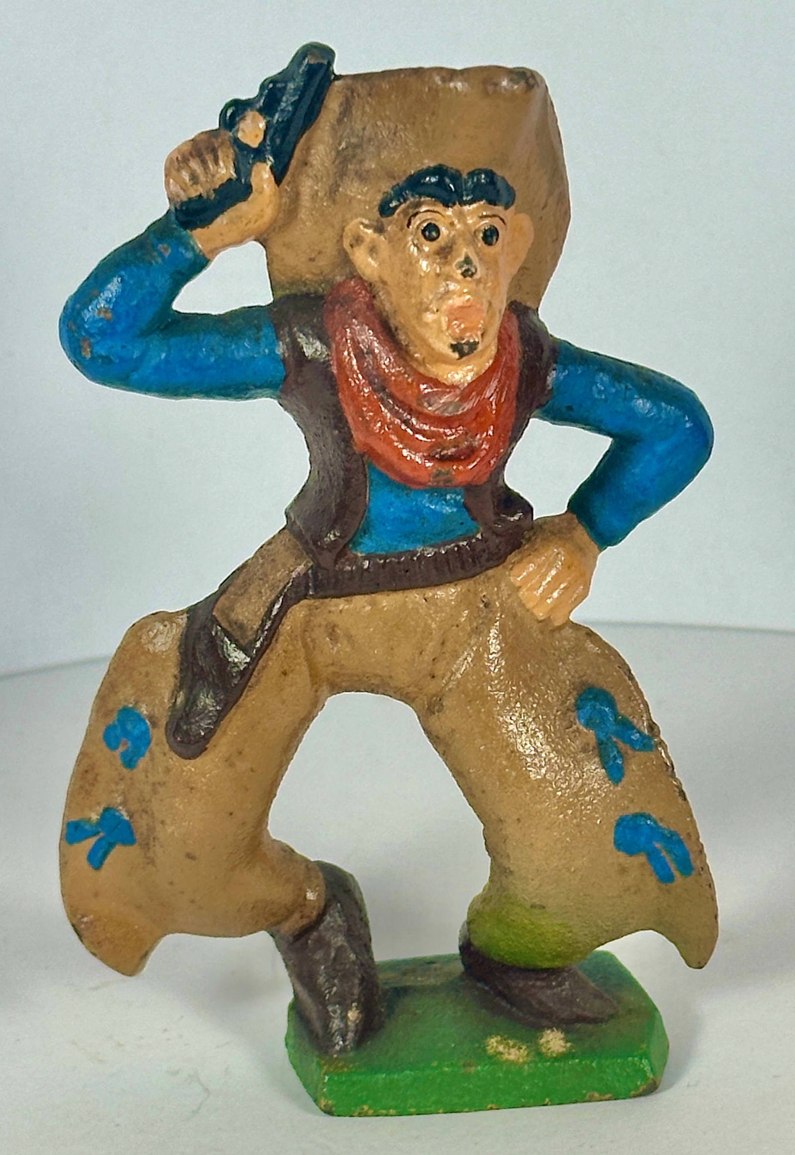 Cowboy Cast Iron Bottle Opener Auction